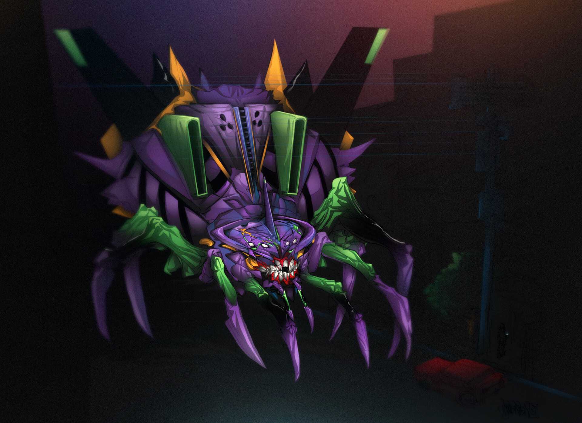 ArtStation - Giant Spider 🌔