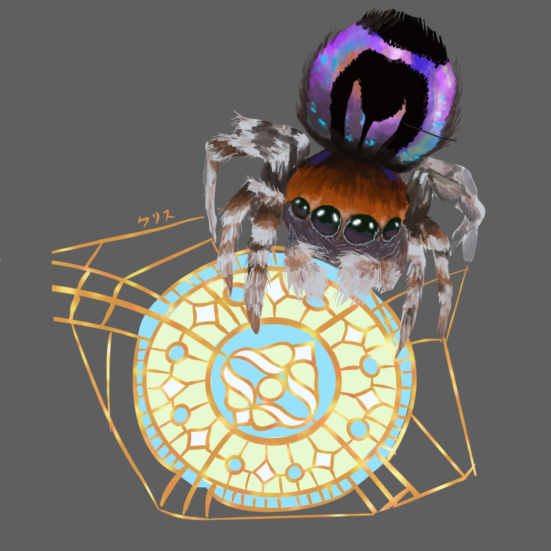 ArtStation - Giant spider - creatuanary day 21