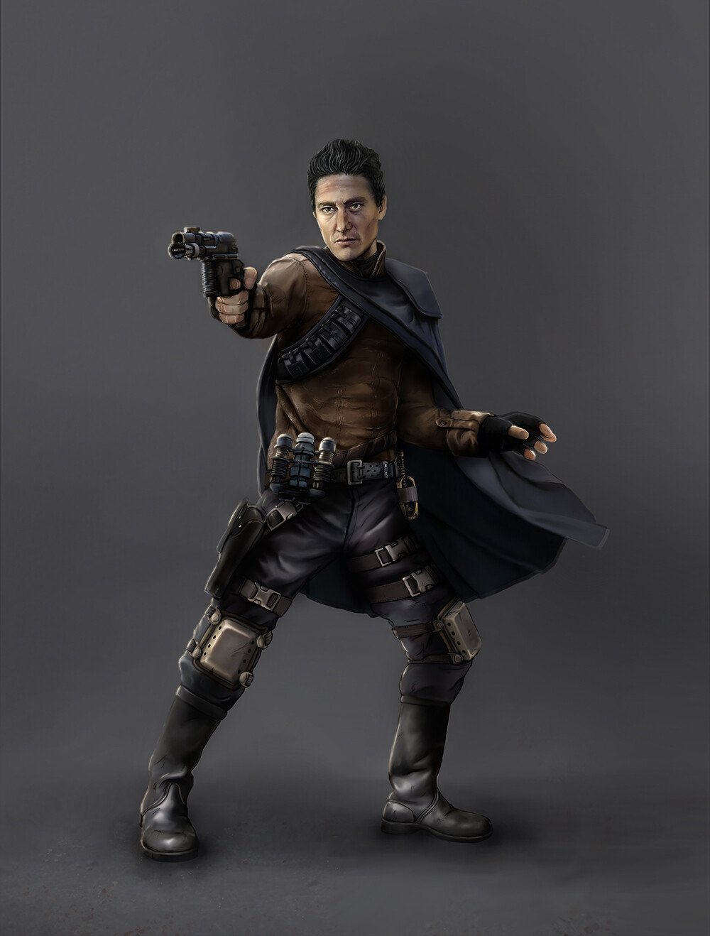 ArtStation - Bounty Hunter character design