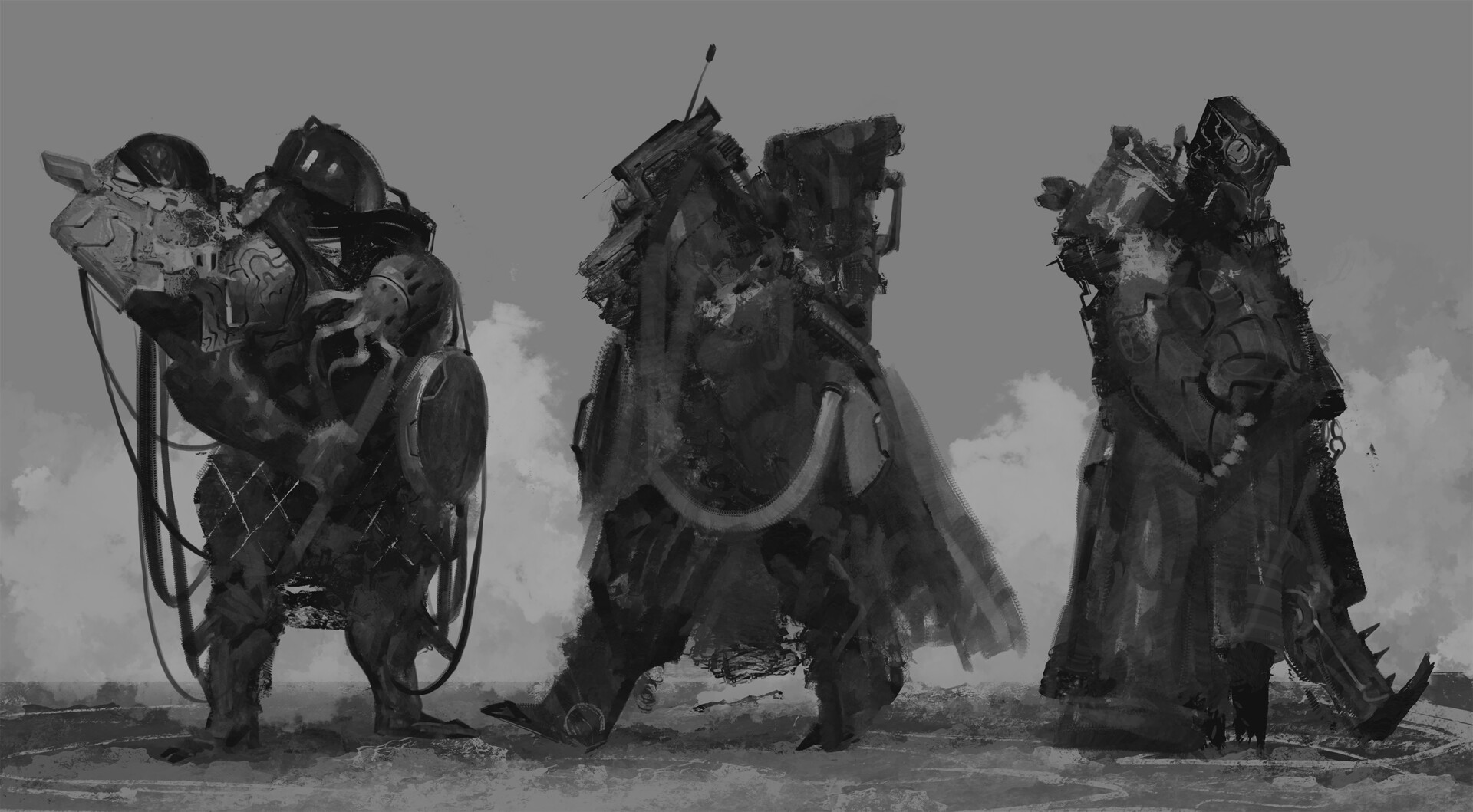 ArtStation - protective suits