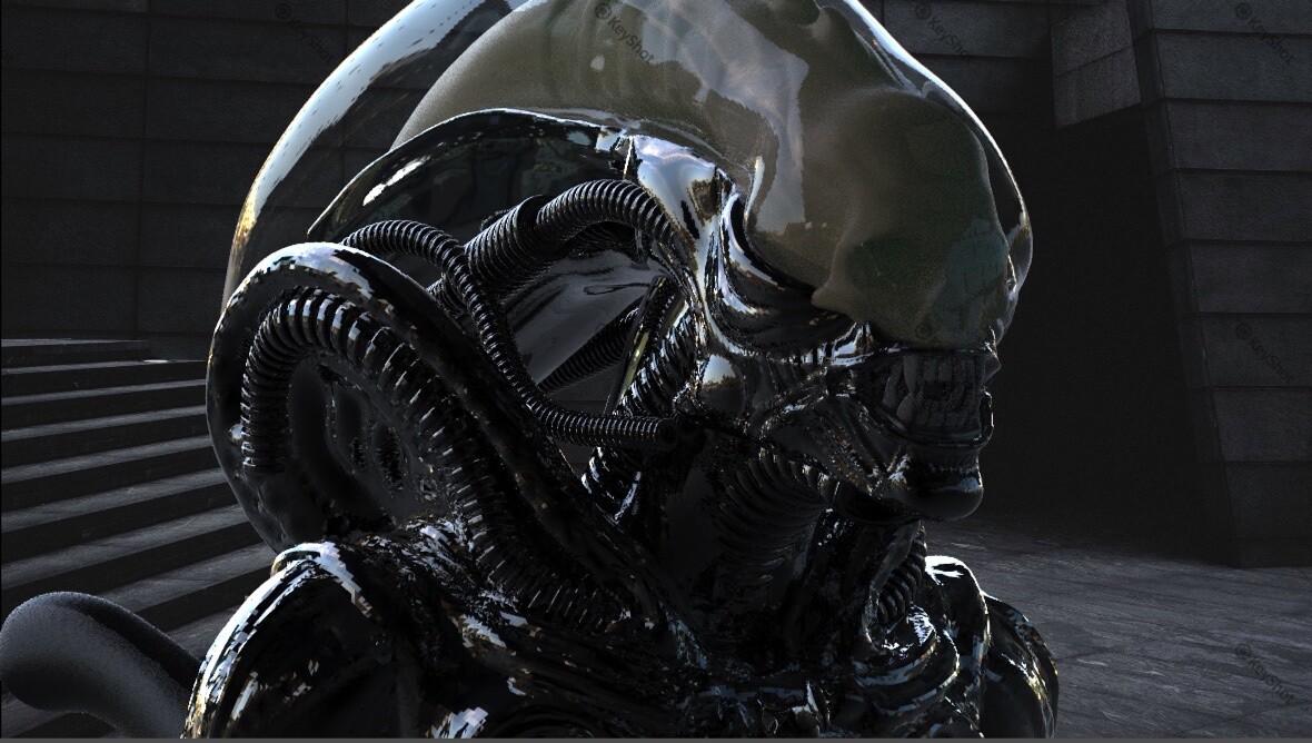 ArtStation - Alien progress