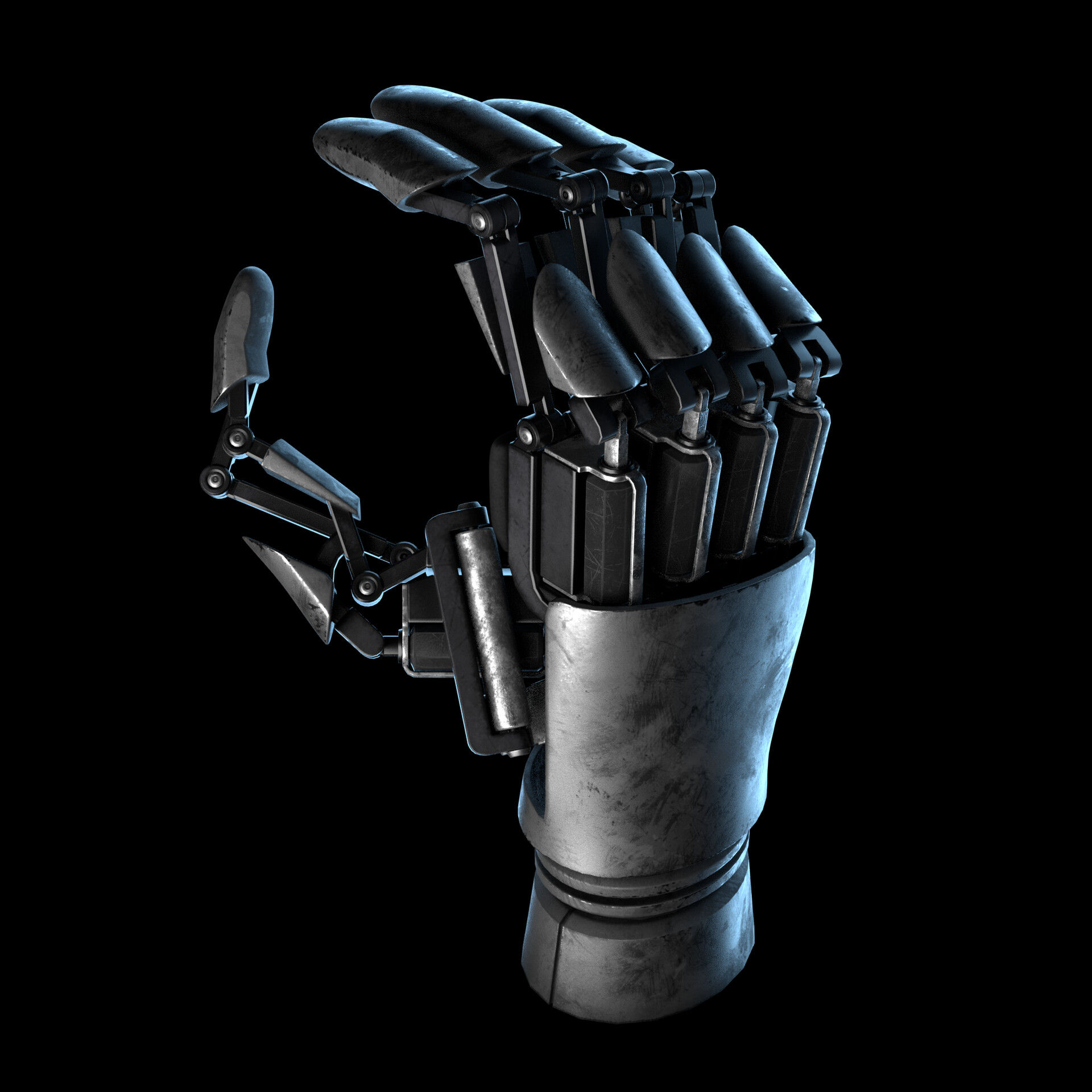 ArtStation - SILVERHAND (Cybernetic hand)