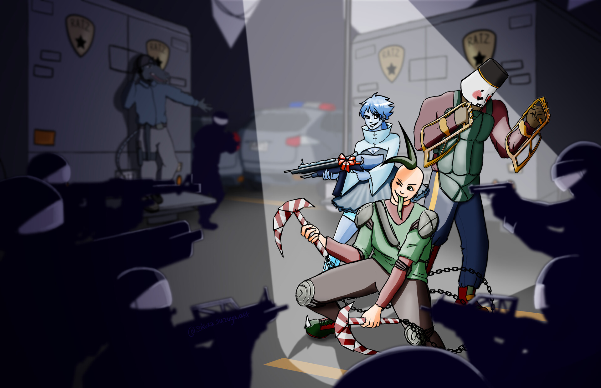 ArtStation - The Return of the Rat King Key Art