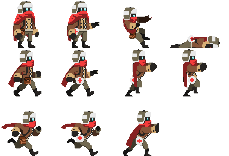 Christopher Khuong - Grease Game 2D Character Animations