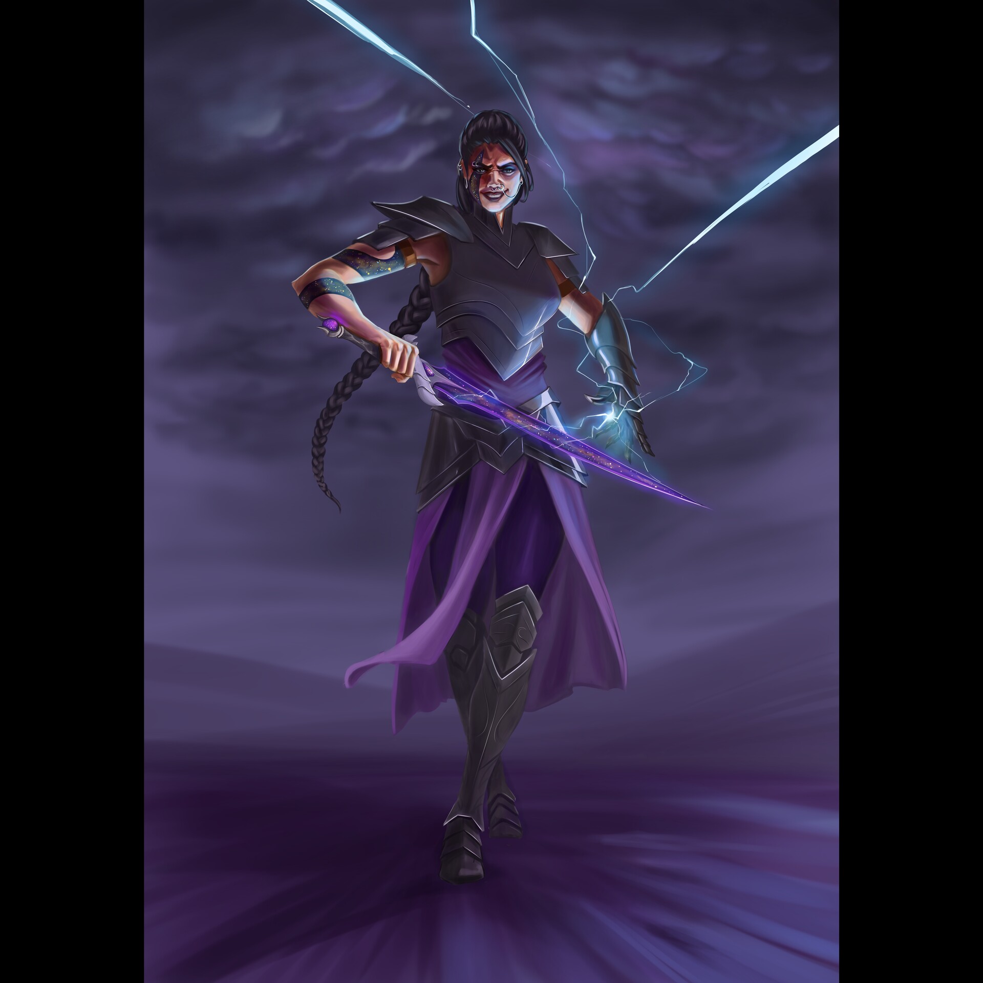 ArtStation - Warlock Hexblade