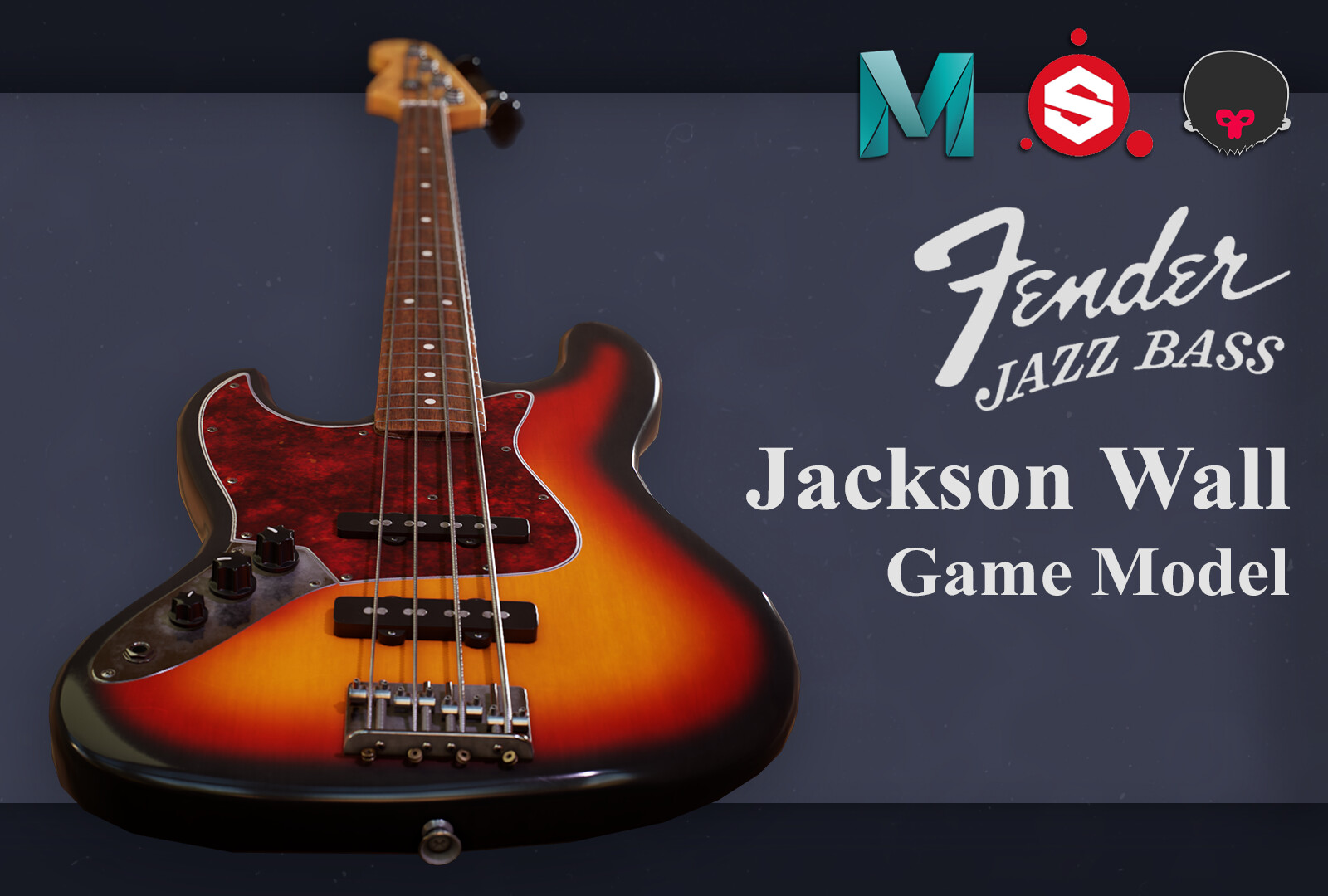 Jackson Wall - Fender Jazz Bass Game Model