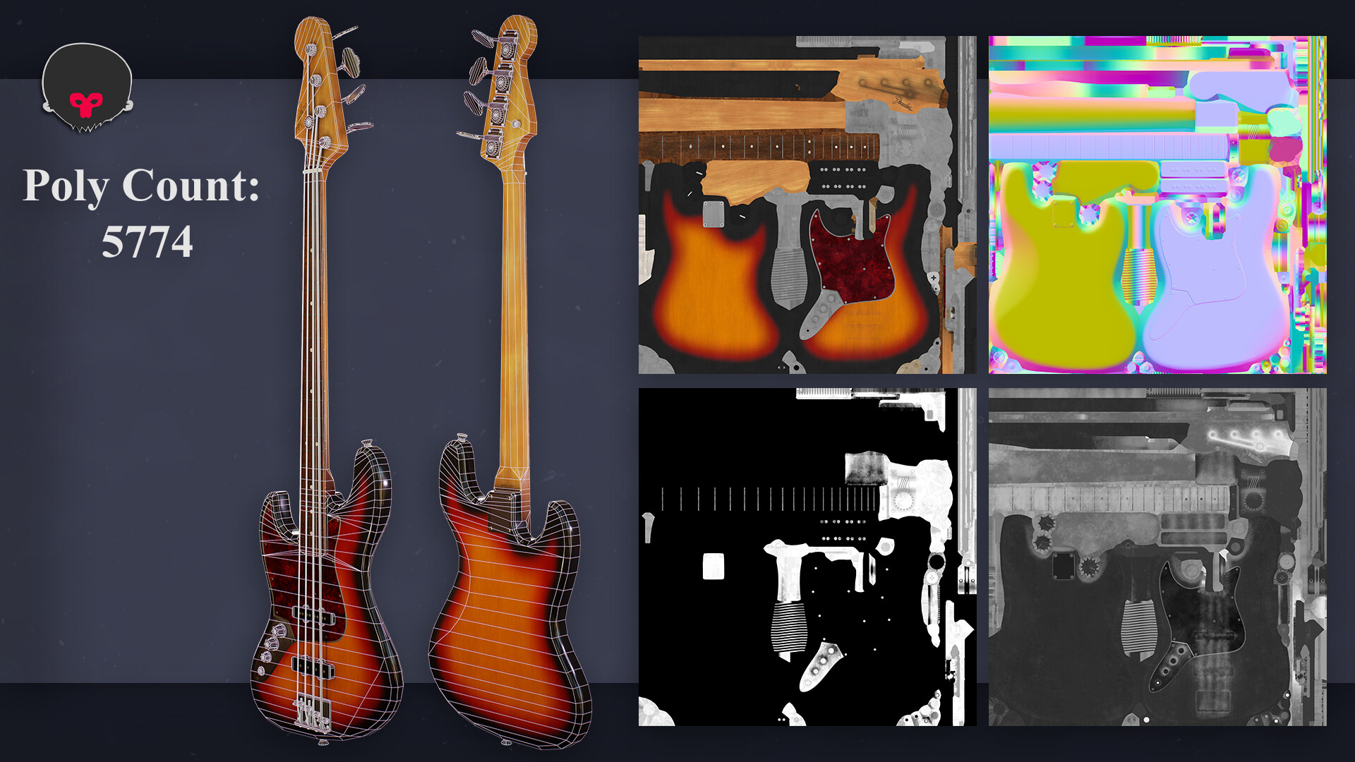 Jackson Wall - Fender Jazz Bass Game Model