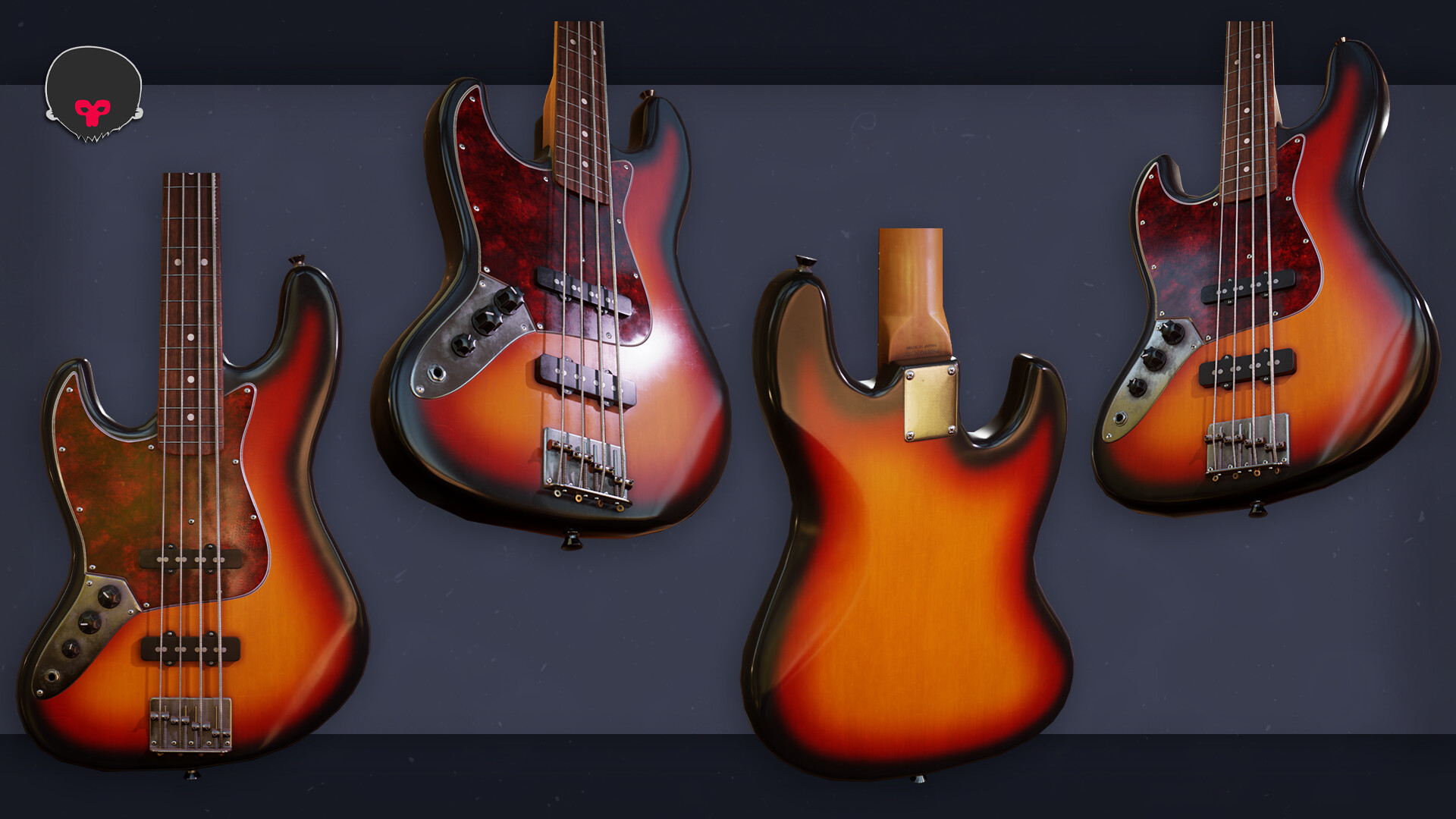 Jackson Wall - Fender Jazz Bass Game Model