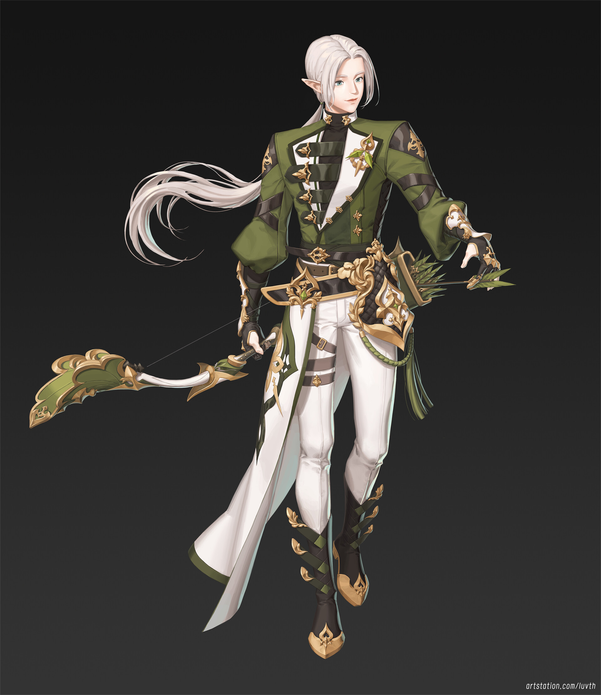 ArtStation - Elf Archer