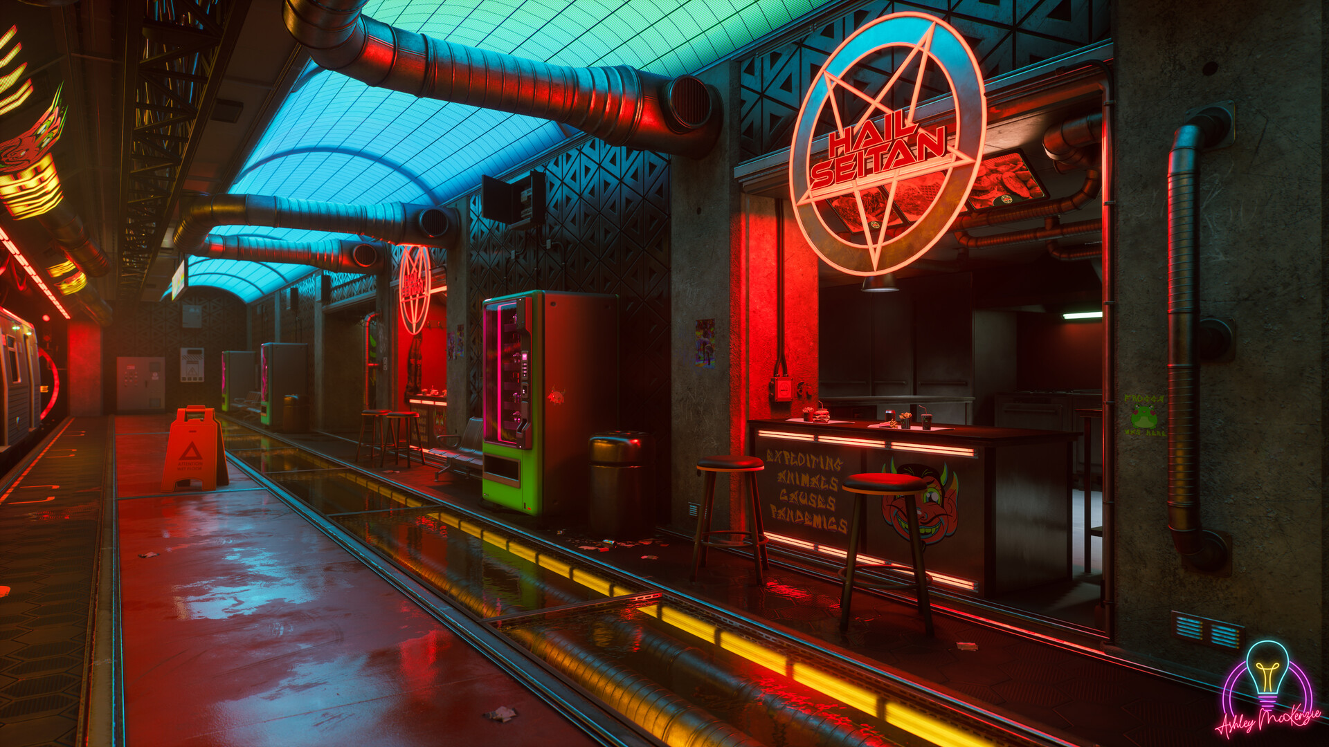 Ashley McKenzie - Hail Seitan Lighting Study