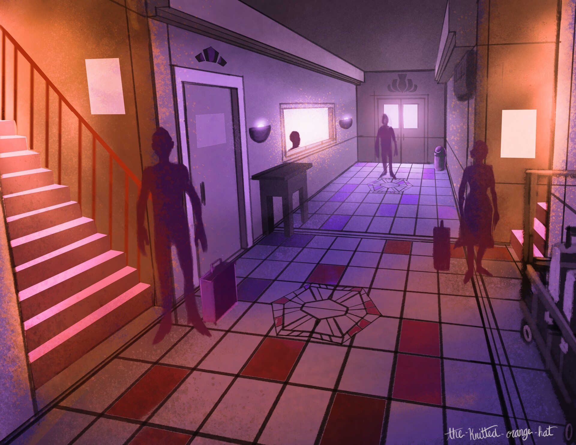 ArtStation - Hotel Lobby