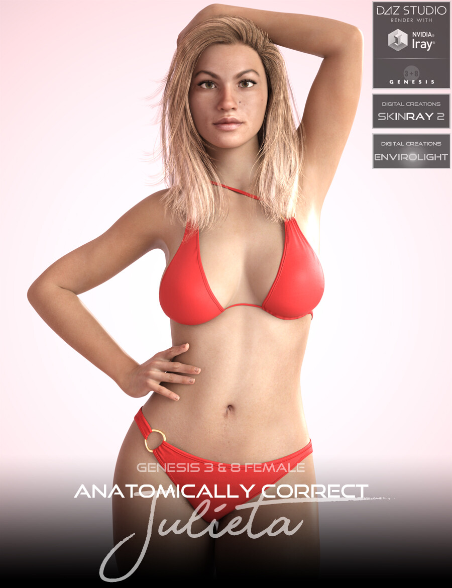 ArtStation - Anatomically Correct: Julieta