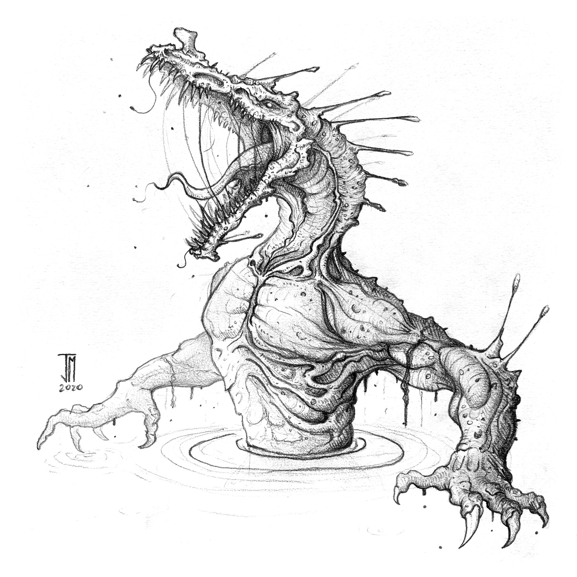 ArtStation - Swamp Creature