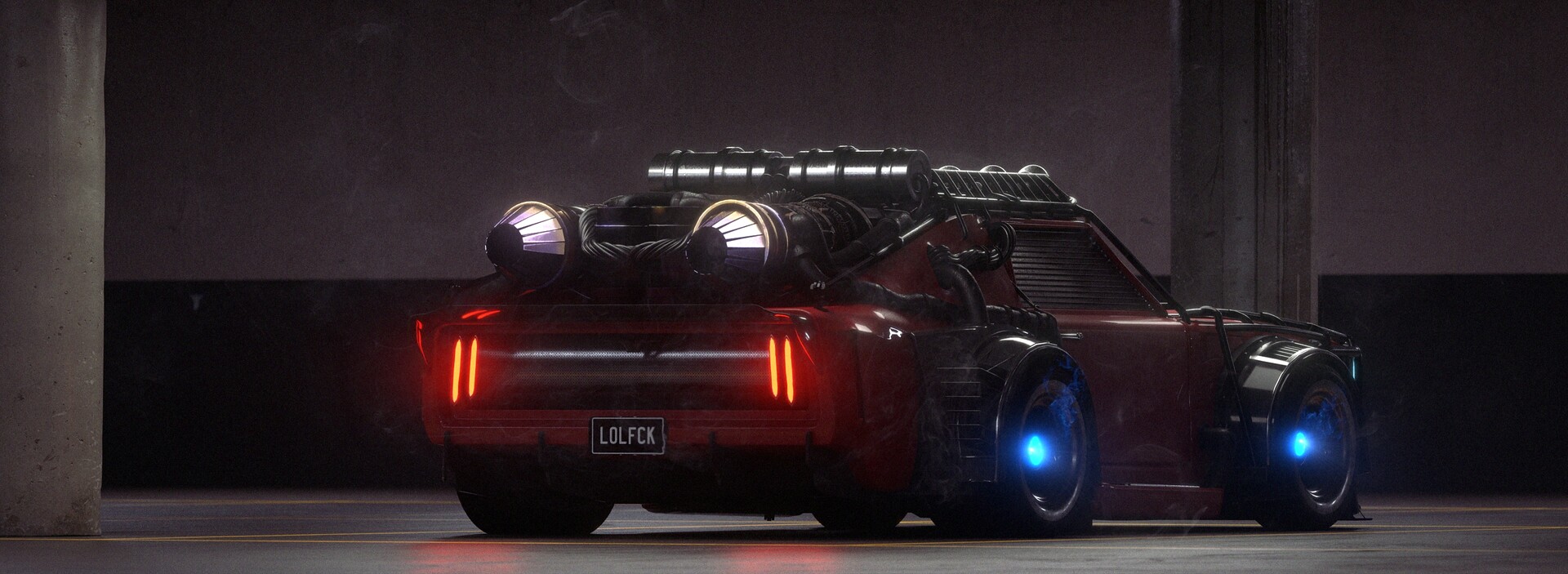 ArtStation - Muscle Car 3069