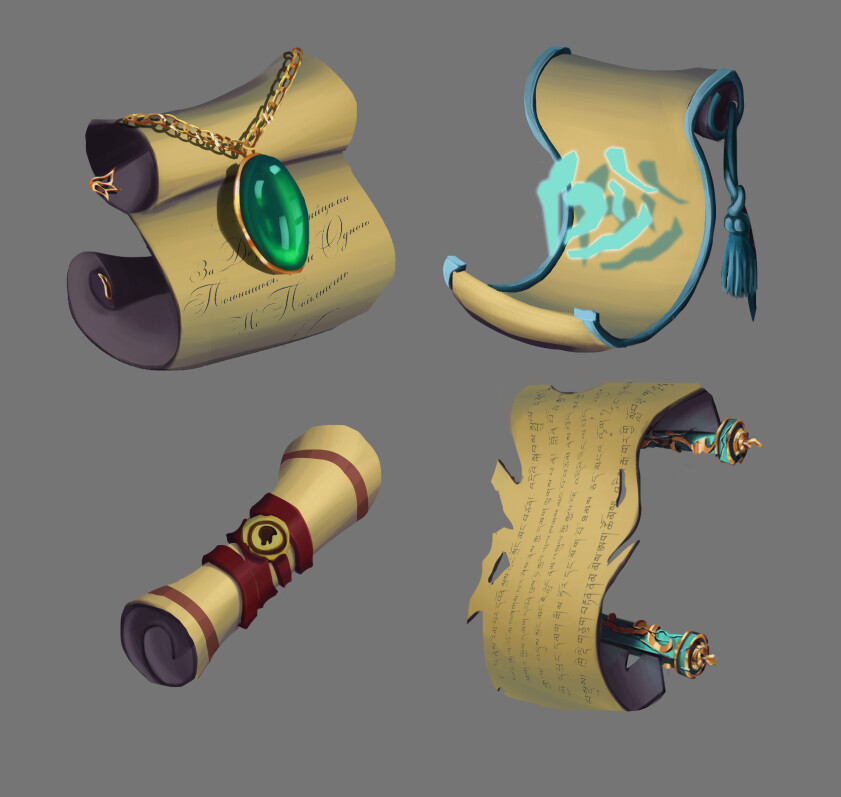 ArtStation - Scrolls
