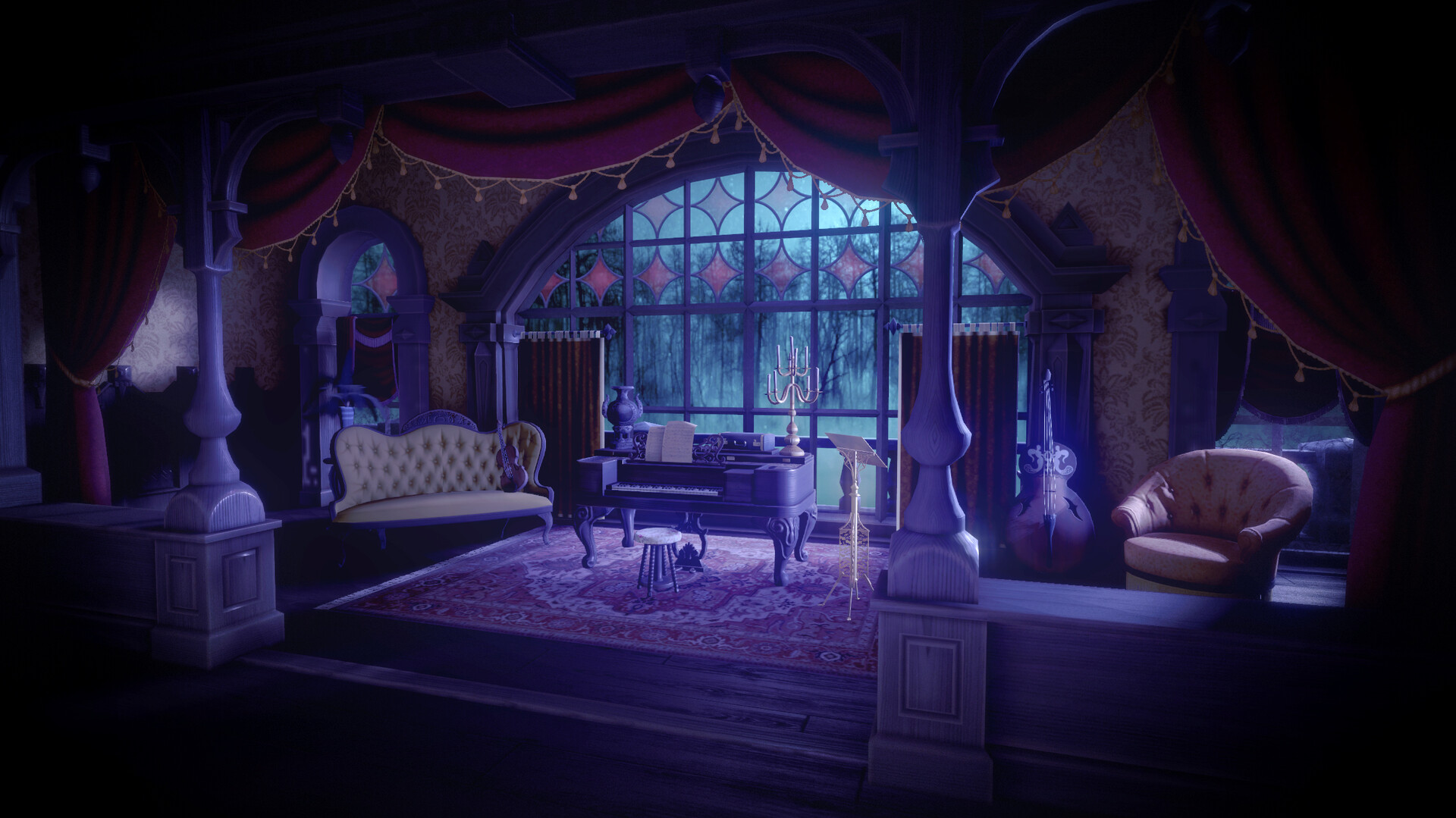 ArtStation - Haunted Mansion