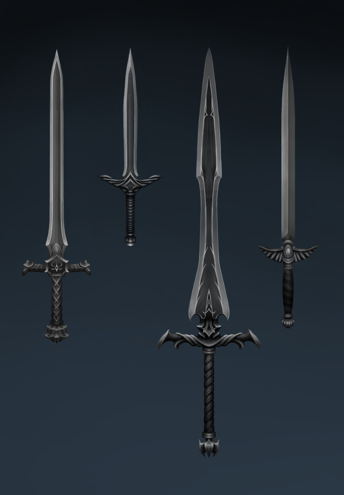 ArtStation - Fantasy blades