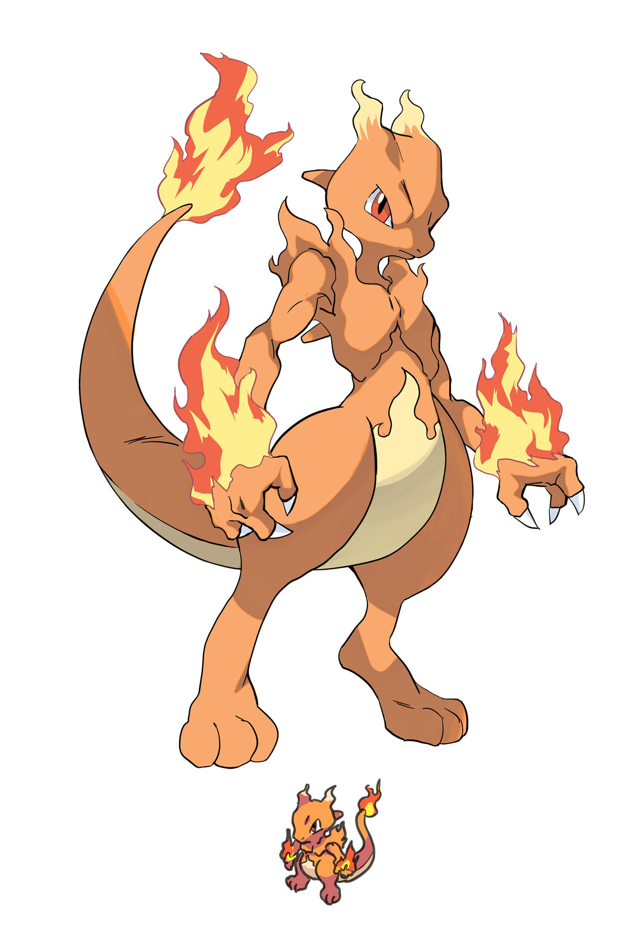 ArtStation - Burned Mewtwo