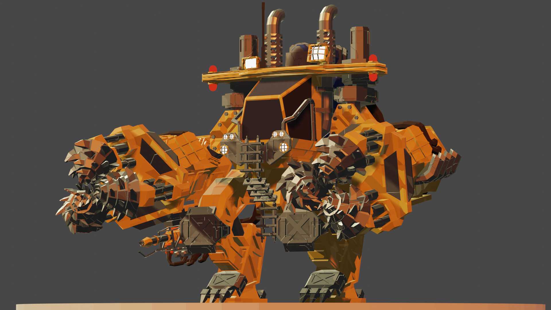 Mark Suharev (Necralkash) - DrillMech - Deep Rock Galactic fan concept