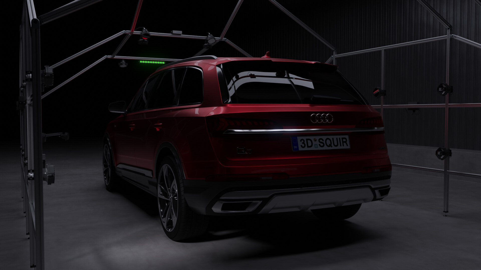 ArtStation - Car scanning animation