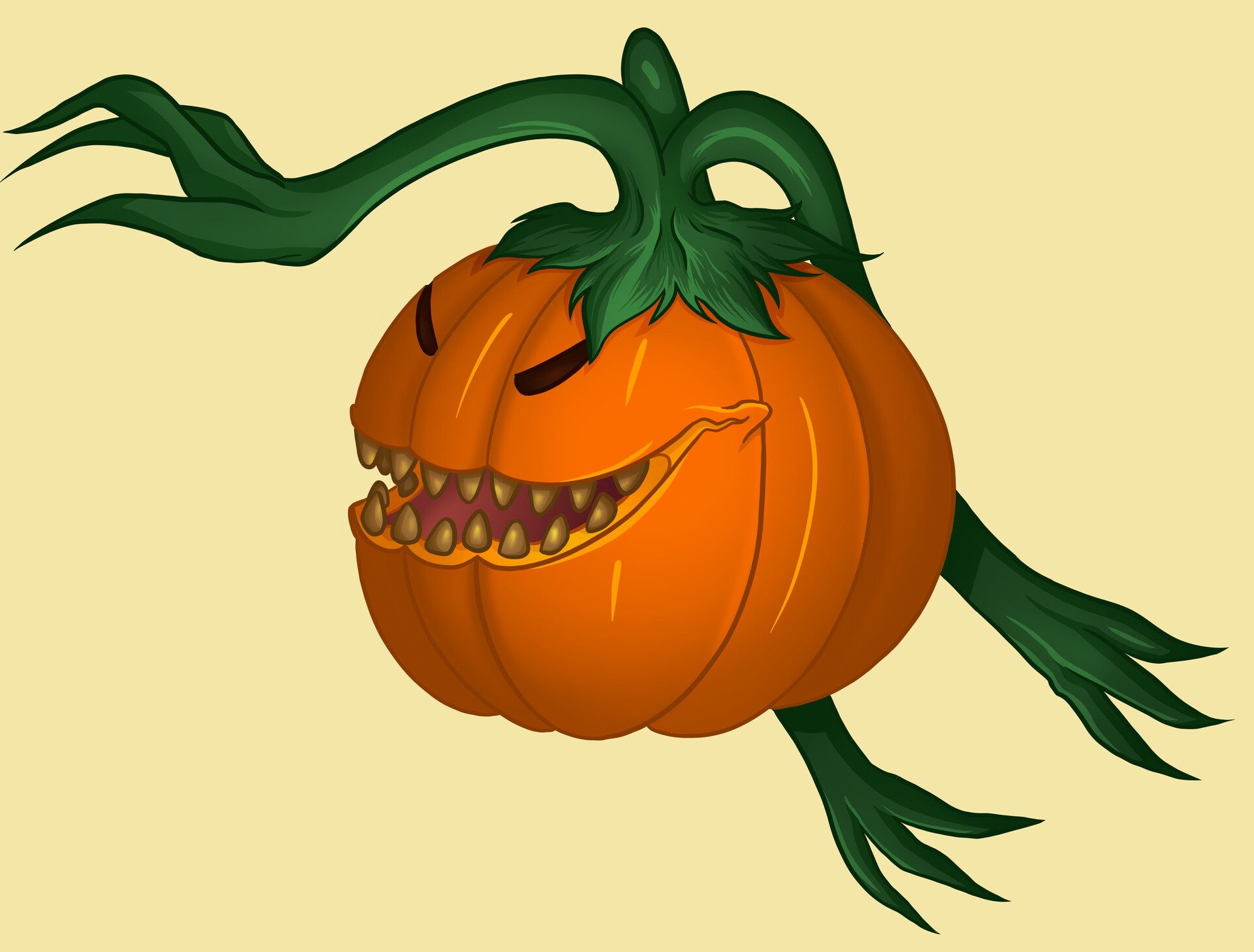 ArtStation - Pumpkin Creature