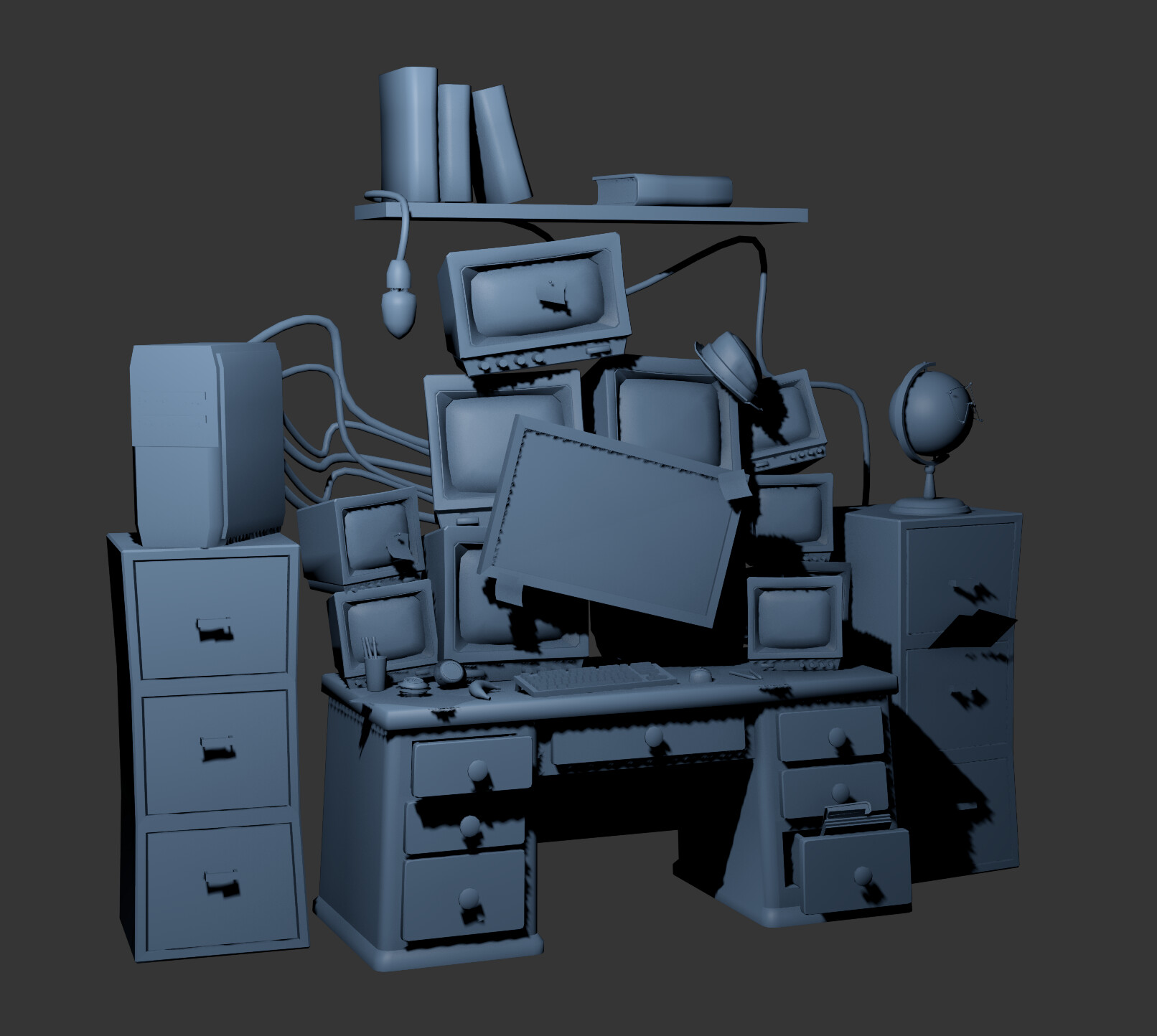 ArtStation - WIP Prop Assets