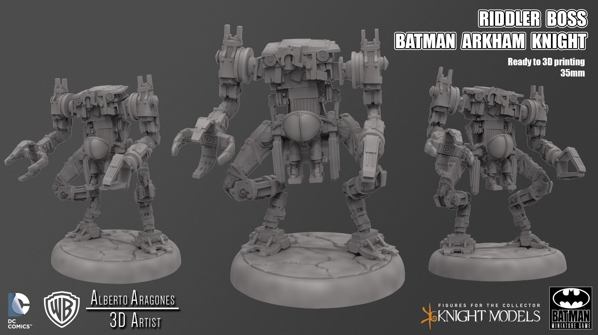 Alberto Aragonés Márquez - Batman Miniature Game