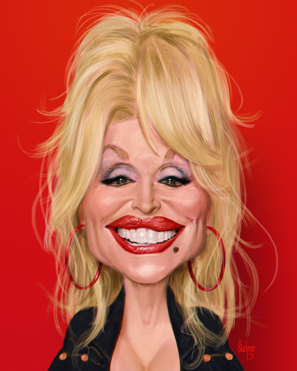 ArtStation - Dolly Parton
