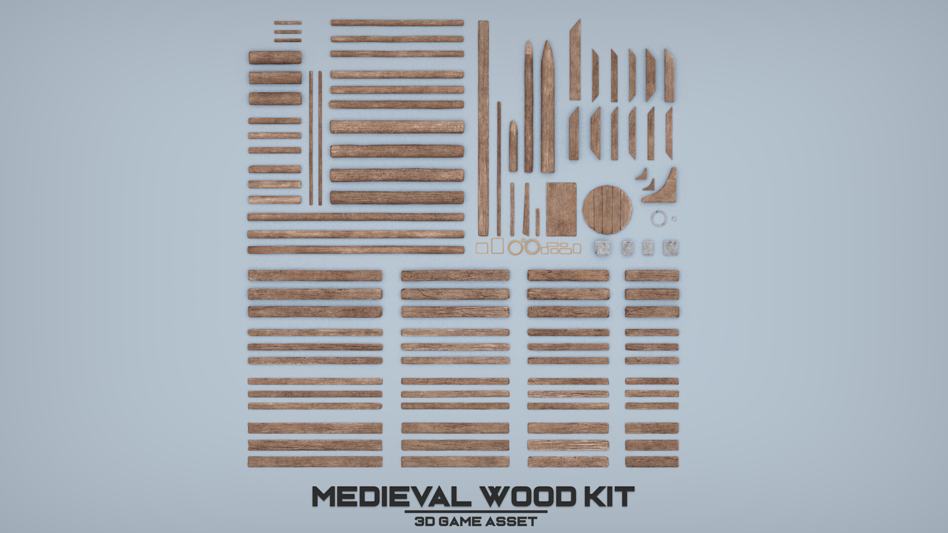 ArtStation - Medieval Wood Kit