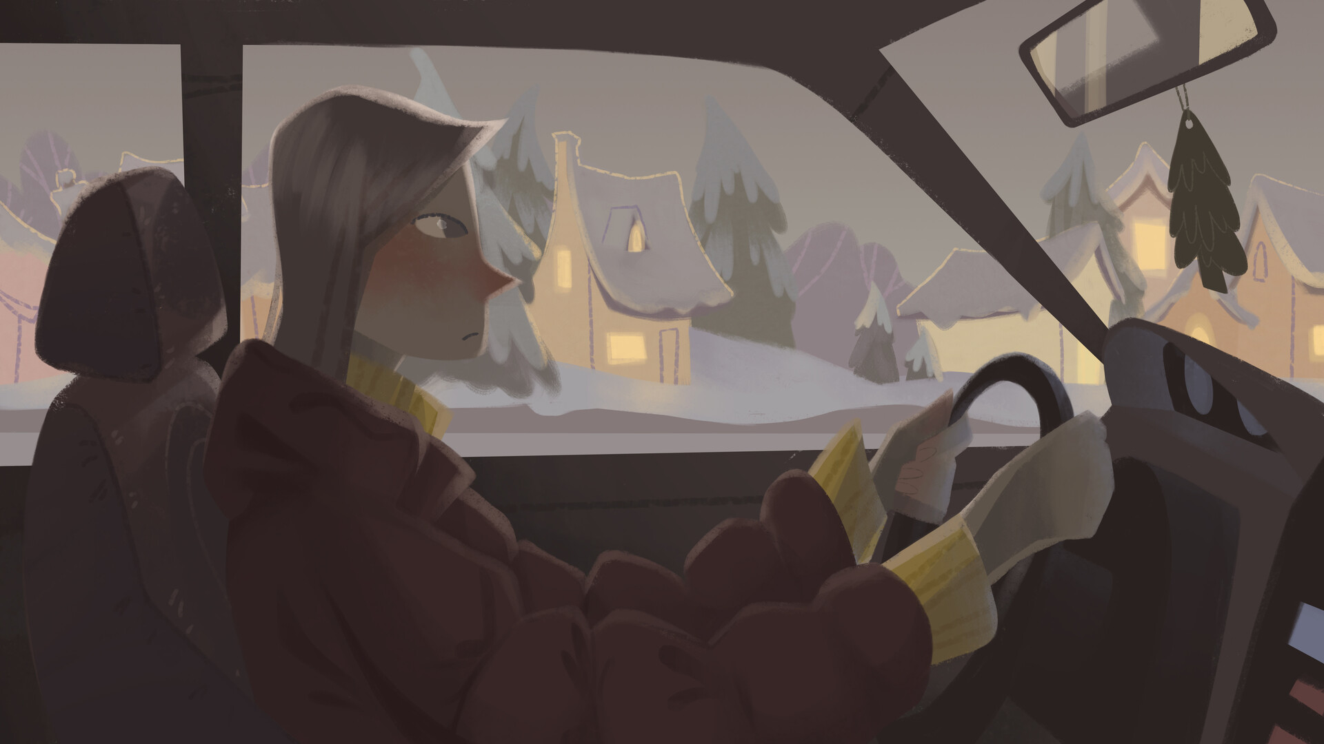 ArtStation - Driving Home