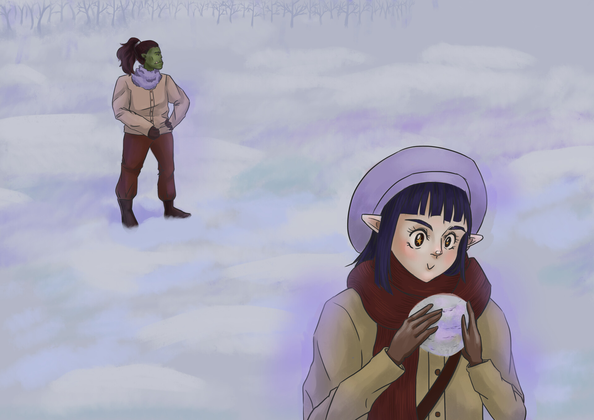 ArtStation - Orcs being dorks