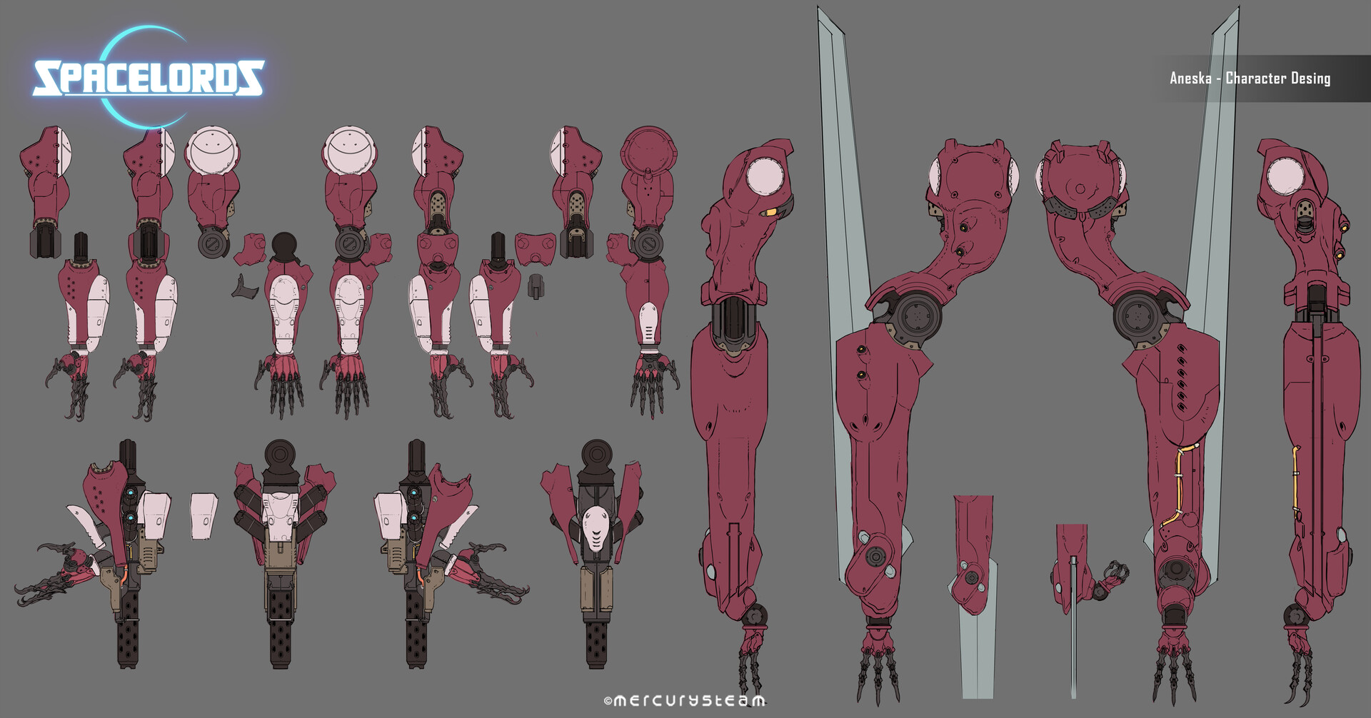 Jorge Benedito - Aneska Character Desing.