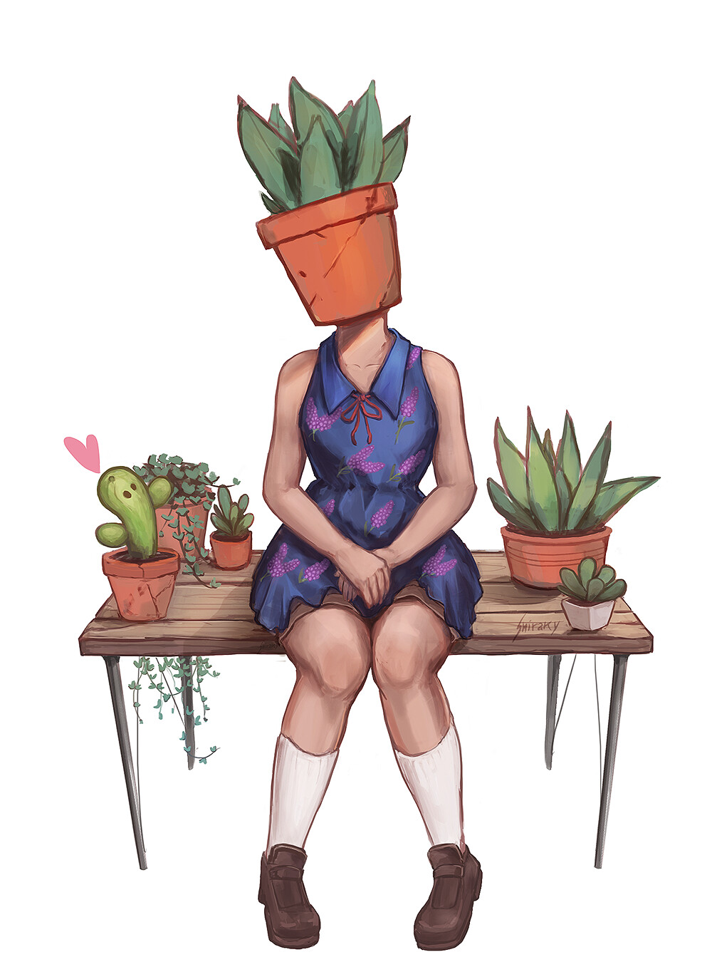 Julio Ramos - Plant Girl reddit u/shortstrawberrys OC