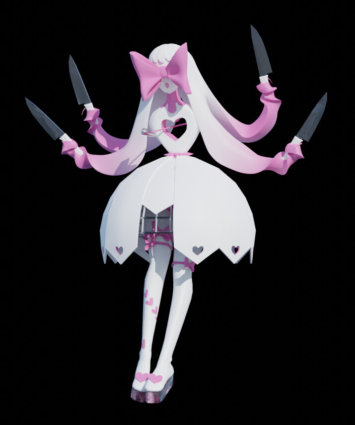 ArtStation - Knife lady