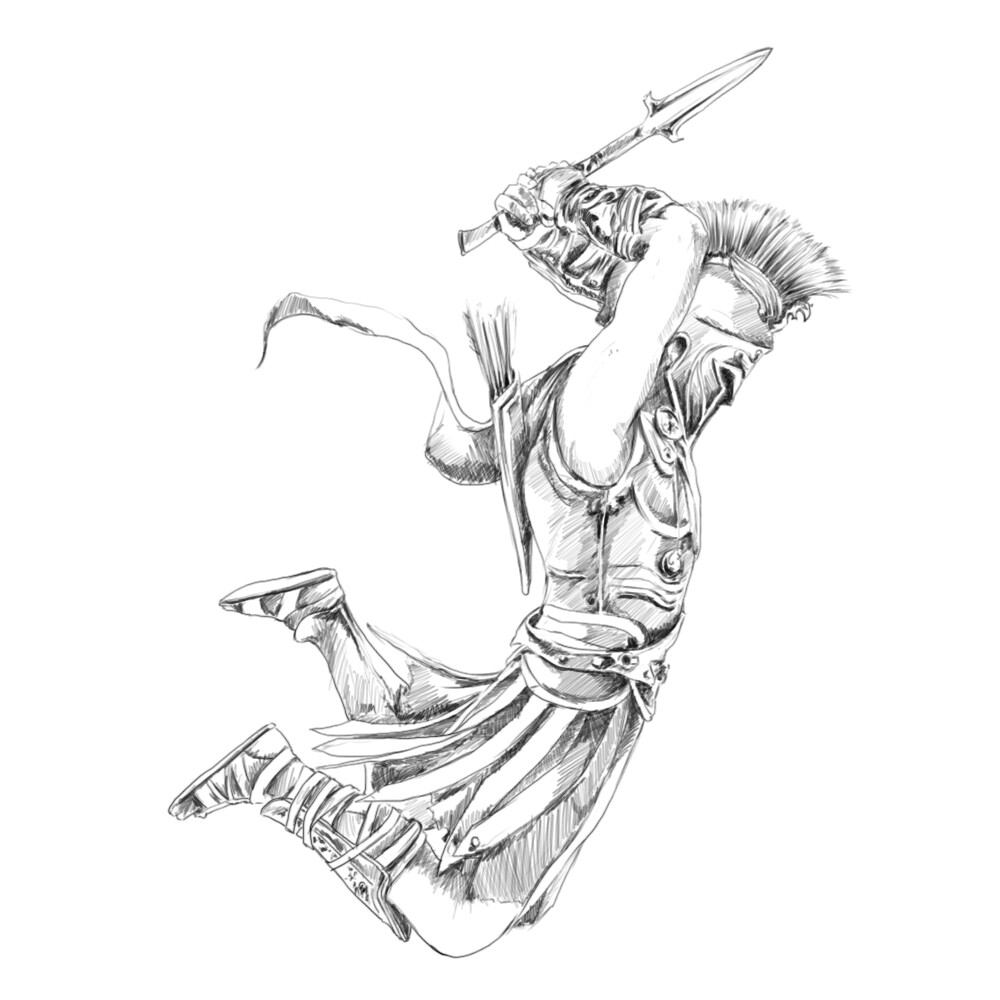 assassin's creed.odyssey coloring pages