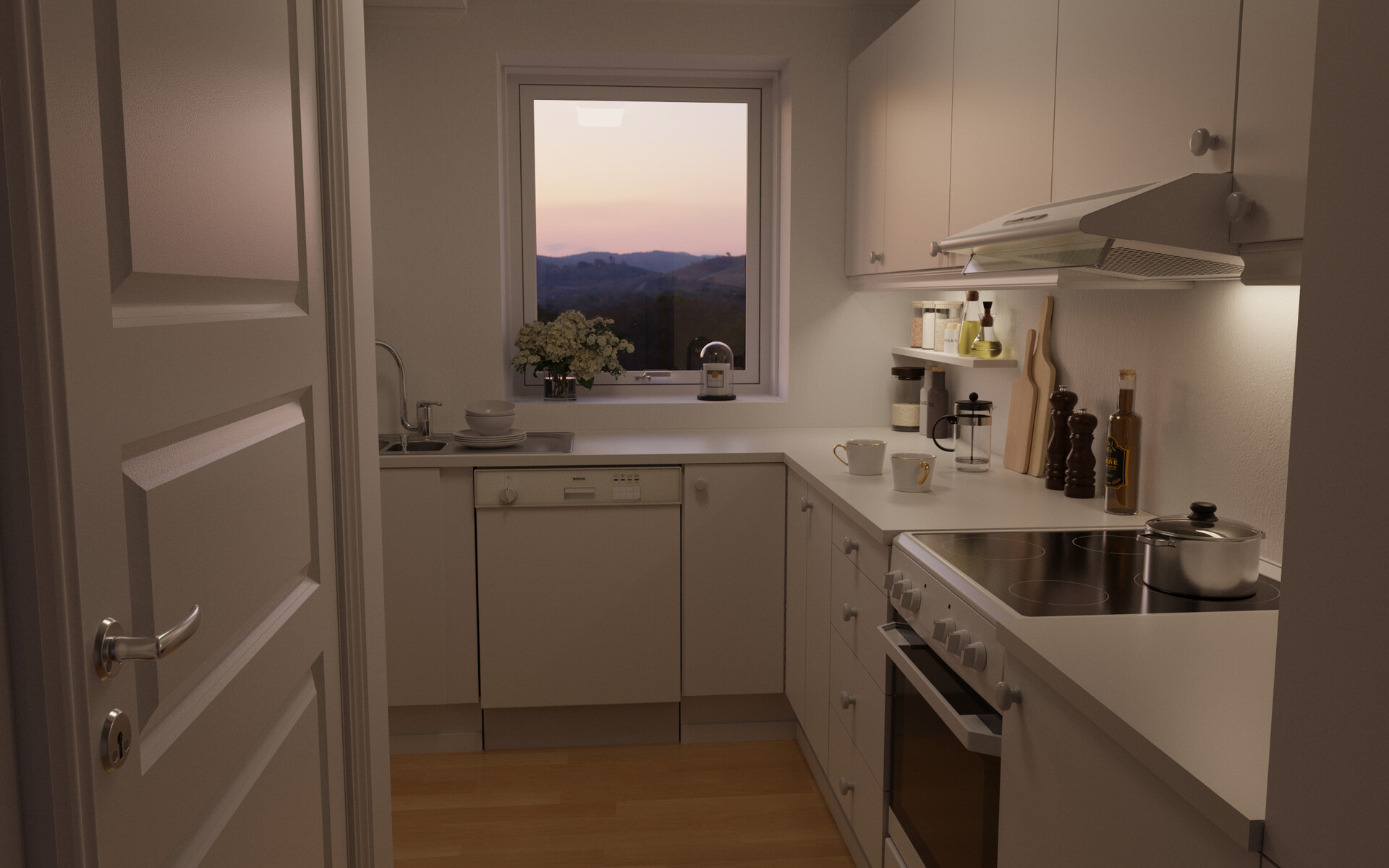 ArtStation - Kitchen in Sandnes, Norway.
