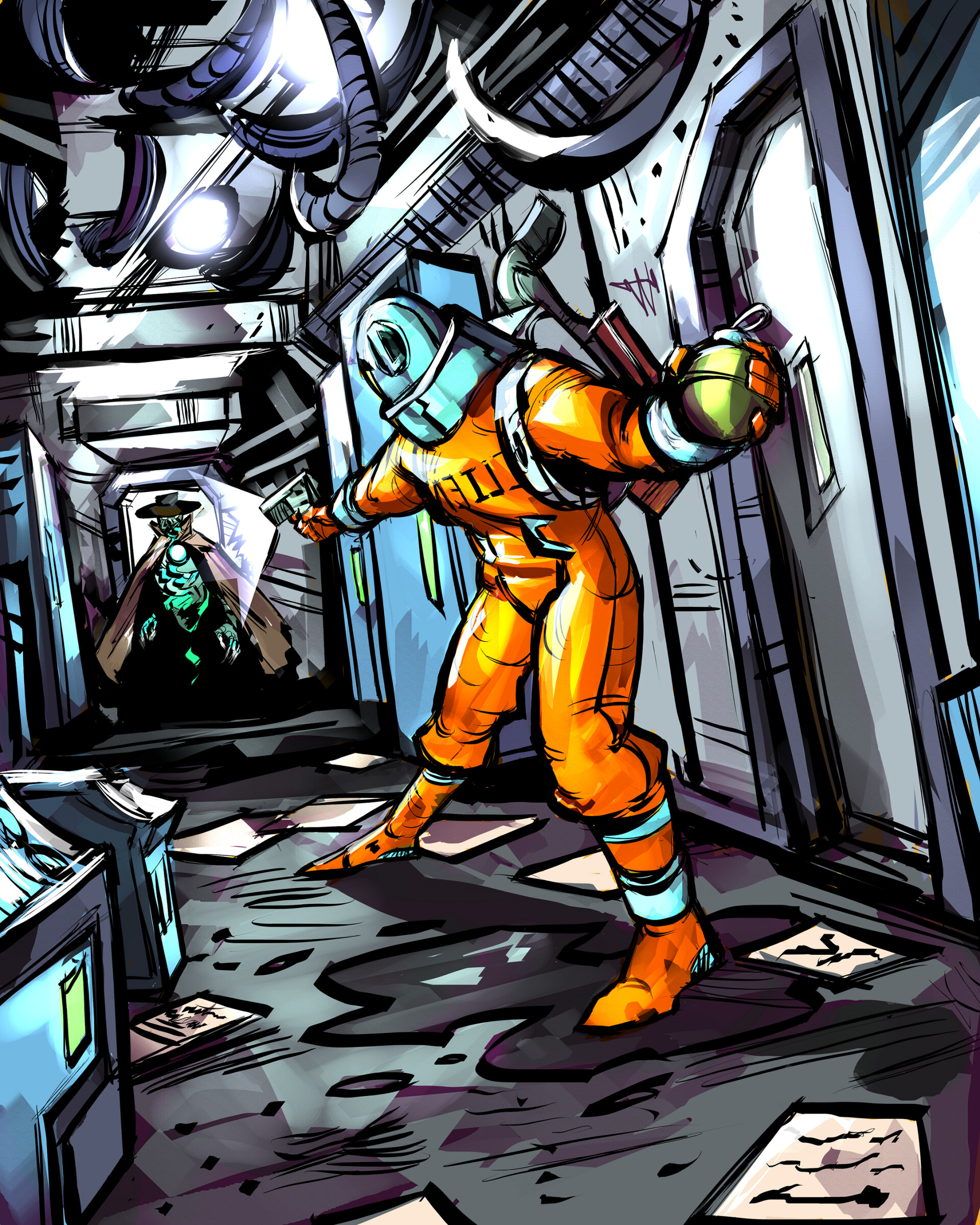 ArtStation - Void Bastards Fanart