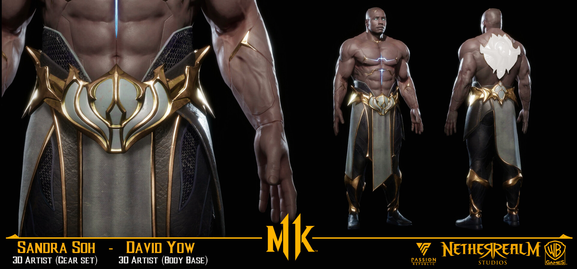 Sandra Soh - Mortal Kombat 11 - Geras - Alternative History Skin