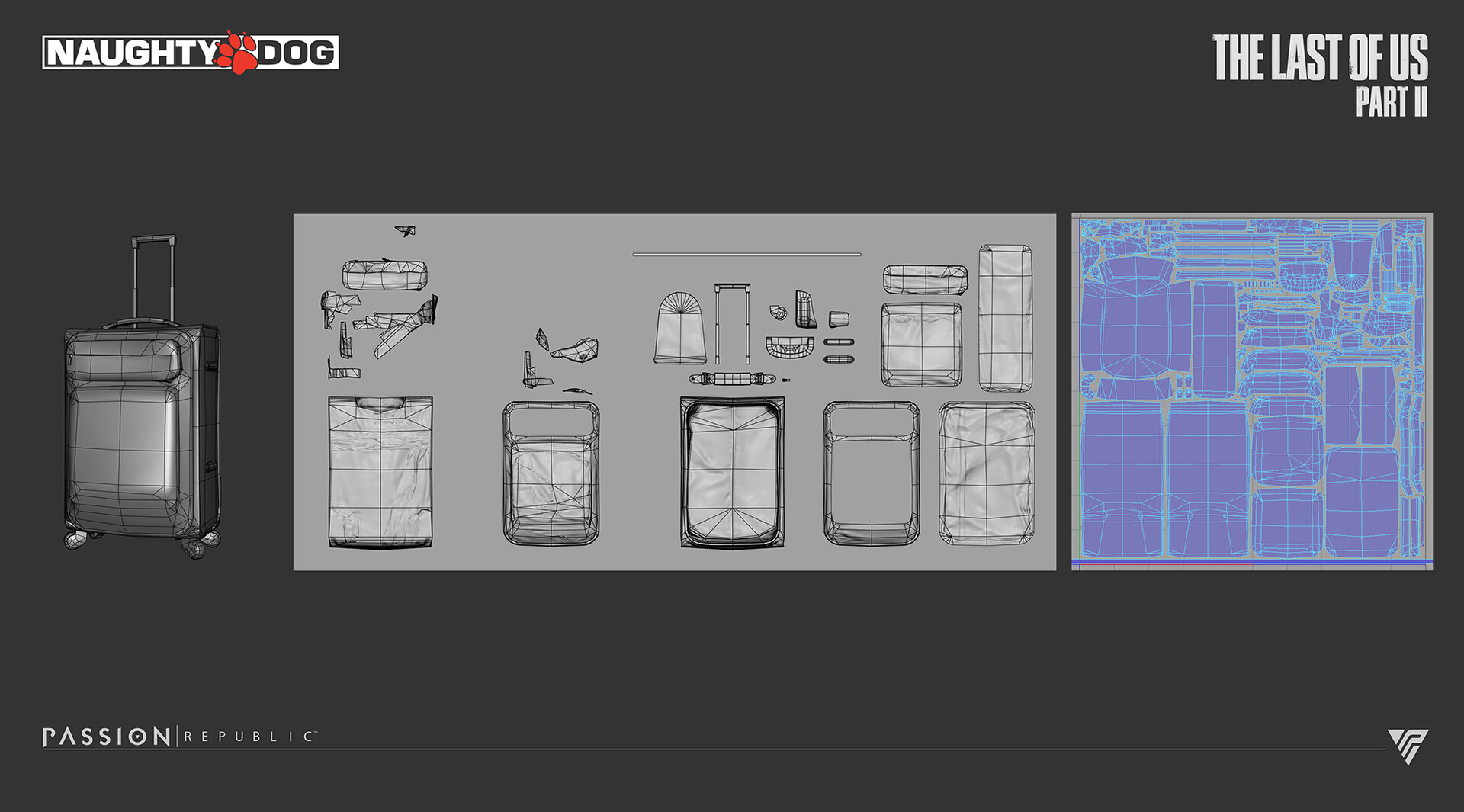Sandra Soh - The Last of Us Part 2: Modular Suitcase Luggage