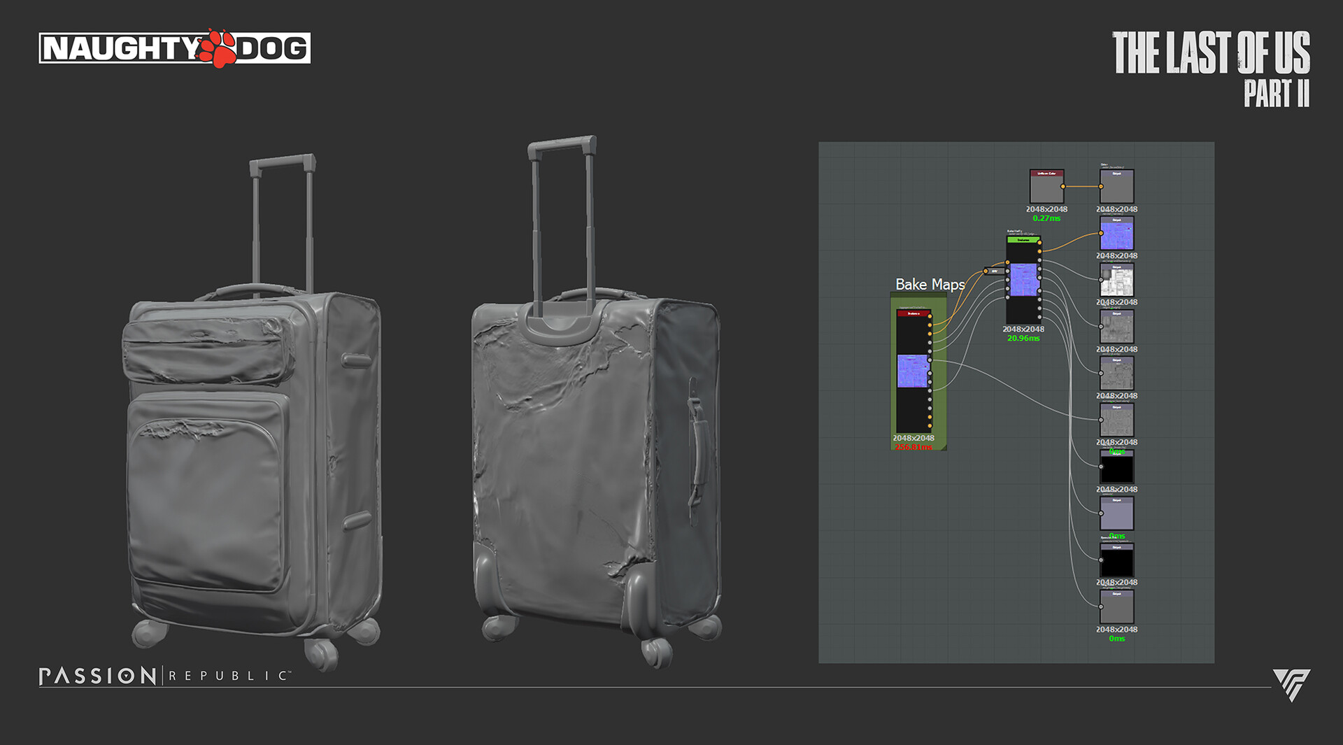 Sandra Soh - The Last of Us Part 2: Modular Suitcase Luggage