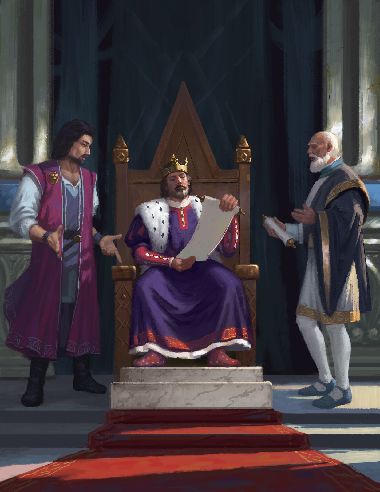 Viridai - Emperor and Advisors
