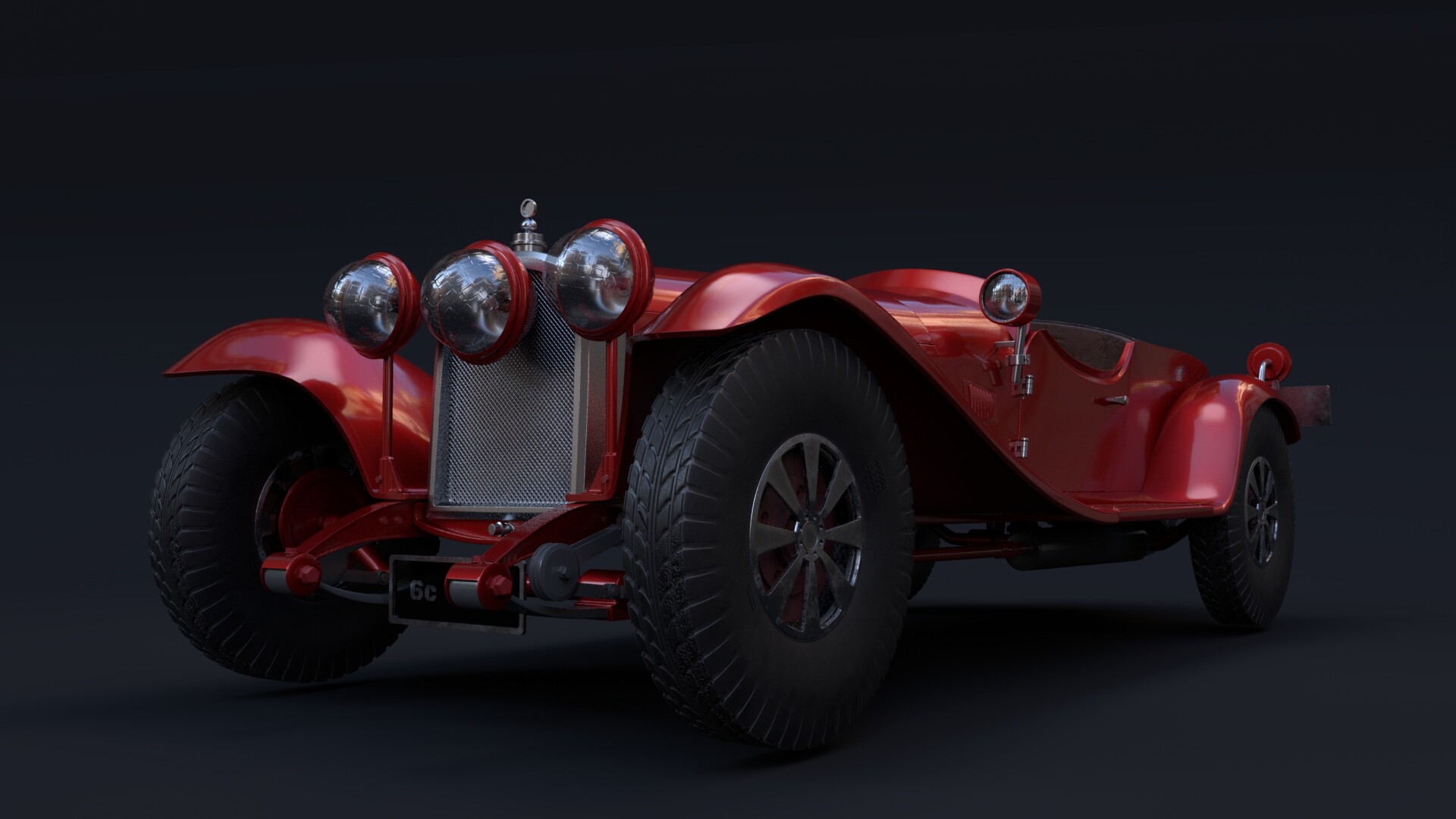 ArtStation - classic car