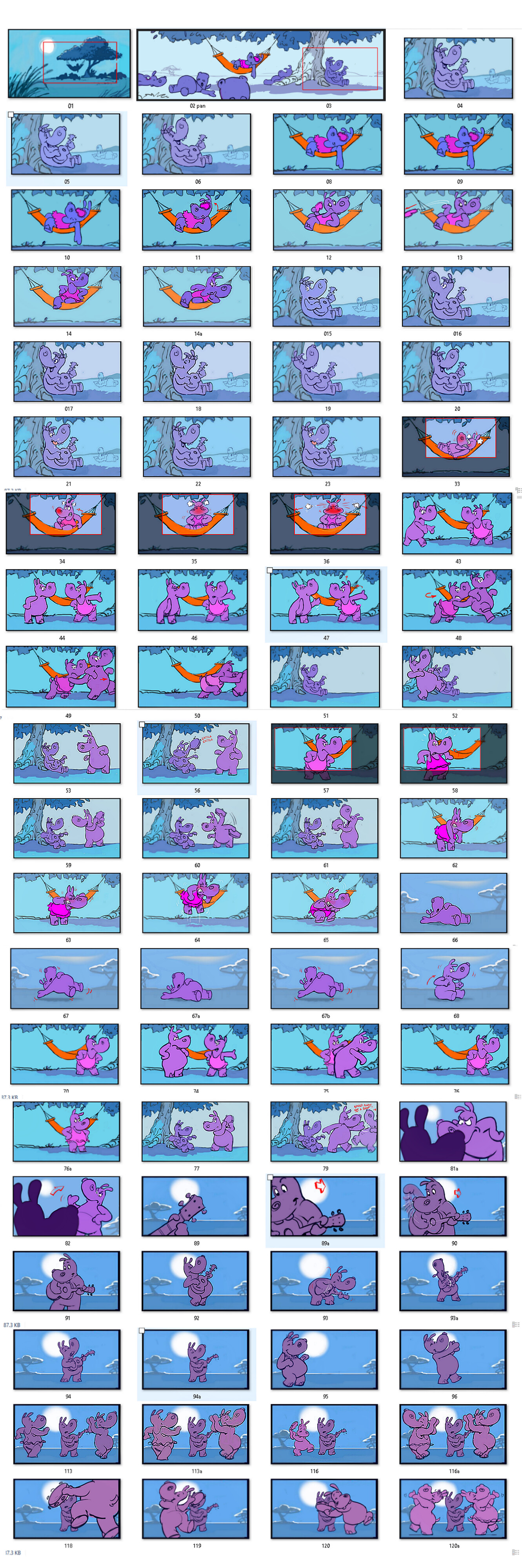 ArtStation - Happos Family Board Sequence