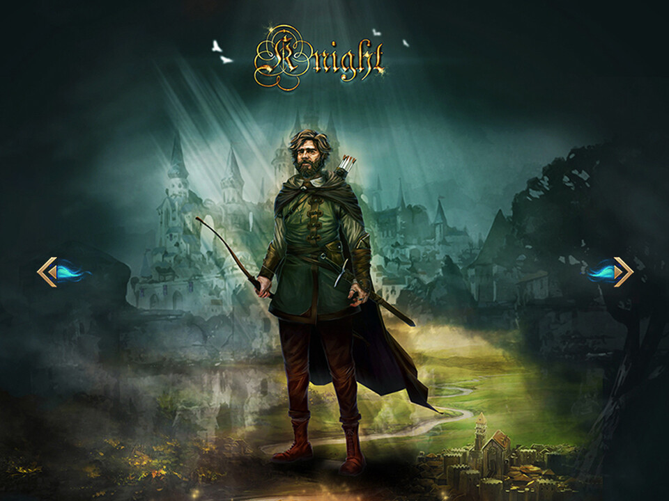 ArtStation - Character selection screen