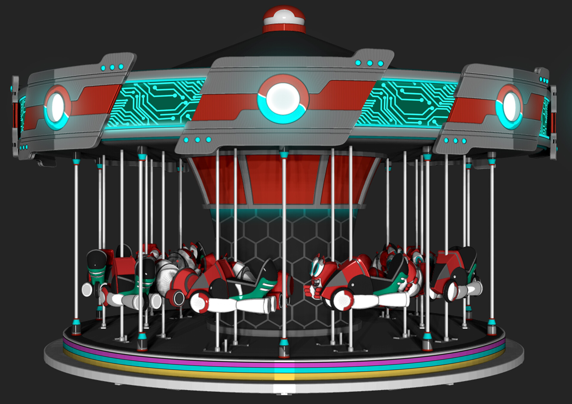 ArtStation - Amusement Ride Concepts