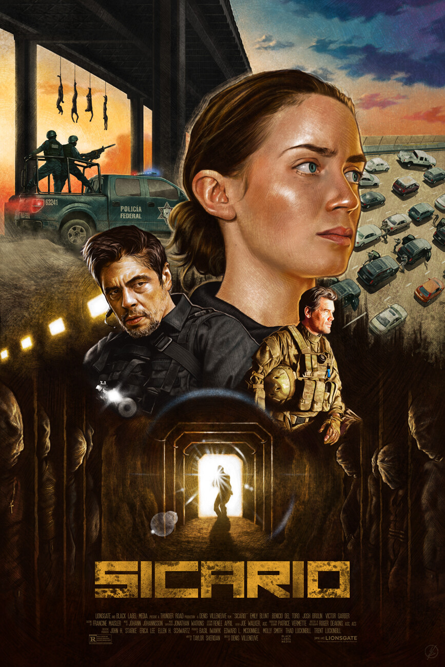 Wolfgang LeBlanc - 'Sicario' Alternative Movie Poster