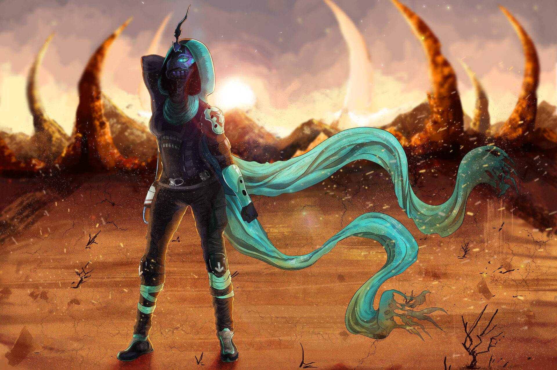 ArtStation - Desert Winds