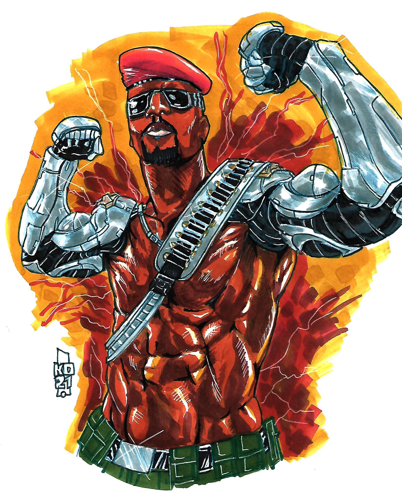 ArtStation - MORTAL KOMBAT-JAX