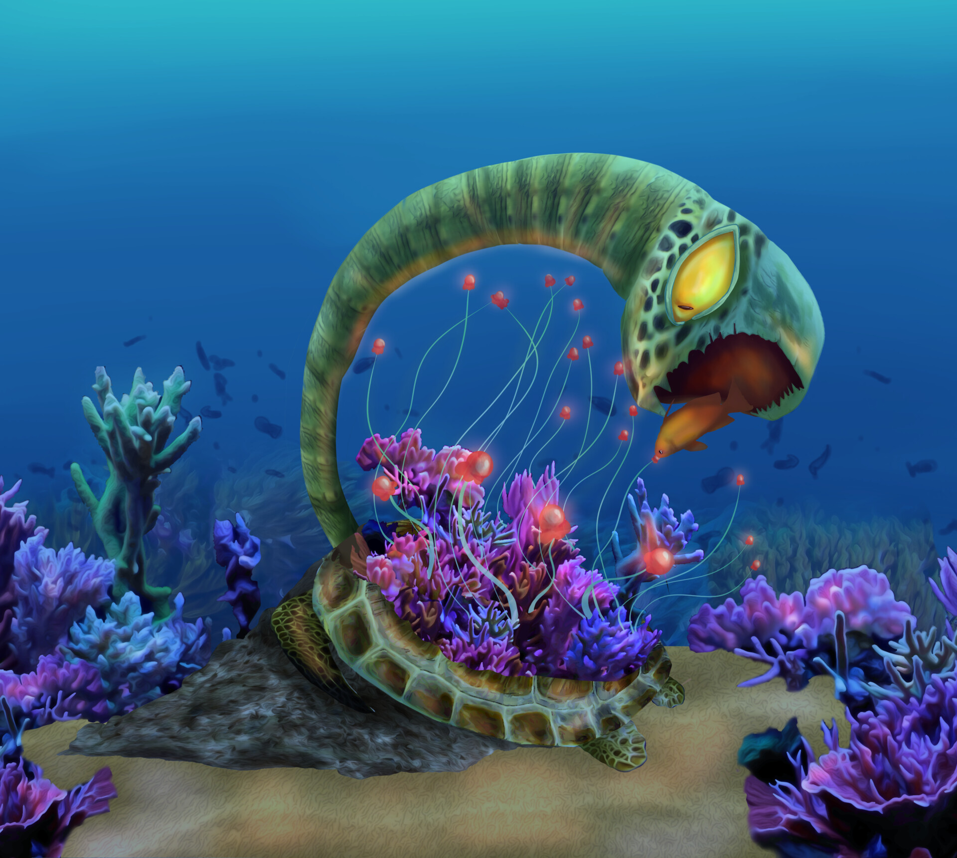 ArtStation - Jelly Turtle