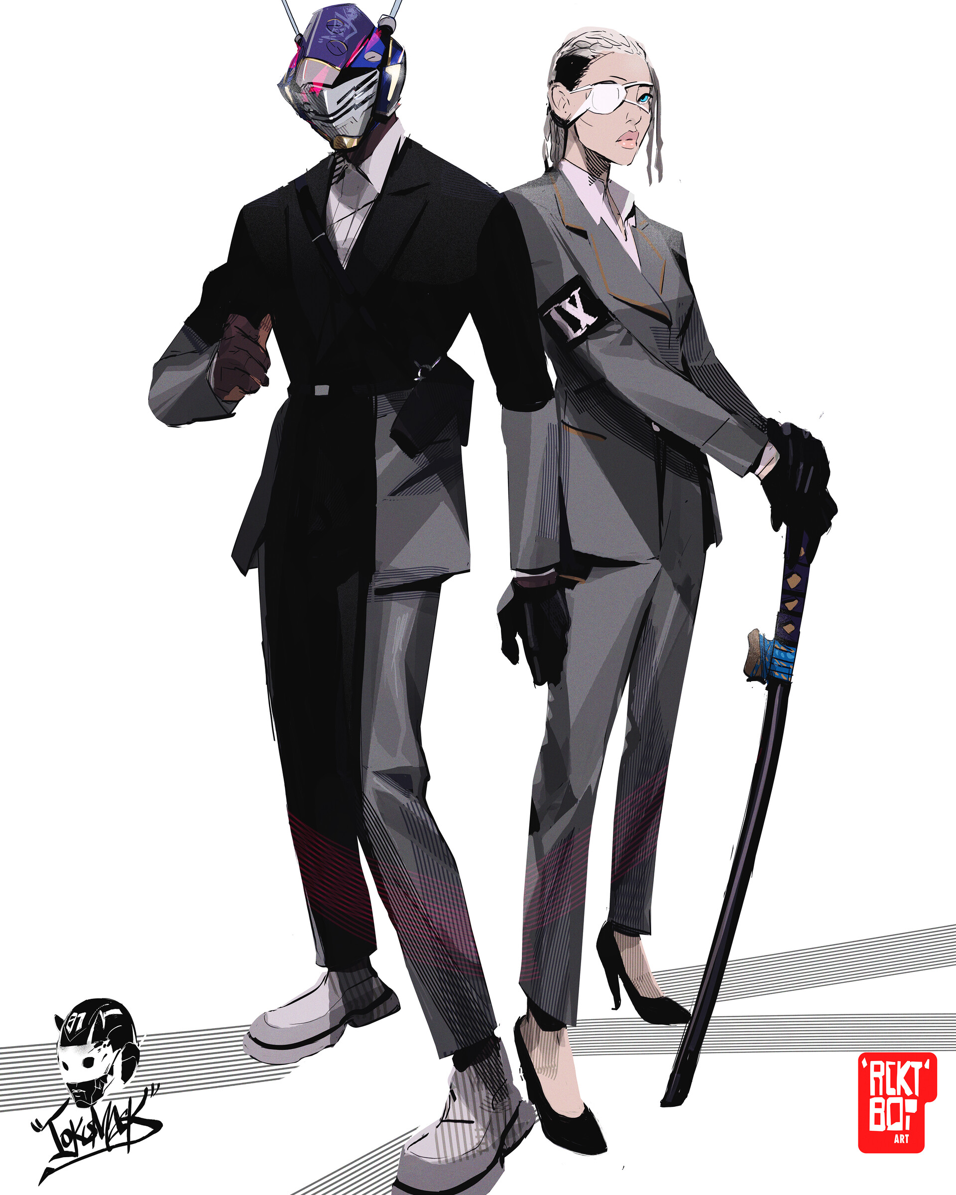 ArtStation - TOKUMASK - Metal Knight